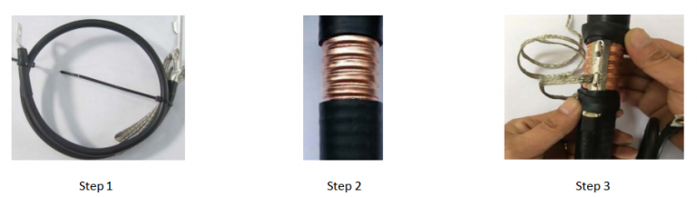 Grounding Kit for Armored Fiber and DC Power Cable - Volda