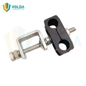 SS304 Telecom Tower Cable Clamp for 1/2" Jumper - Volda